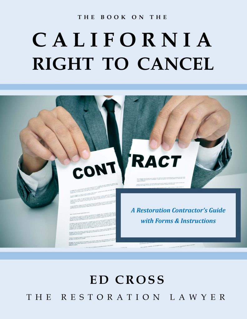 3-Day Right to Cancel Home Improvement Contracts (CA Civil Code 1689.6 ...