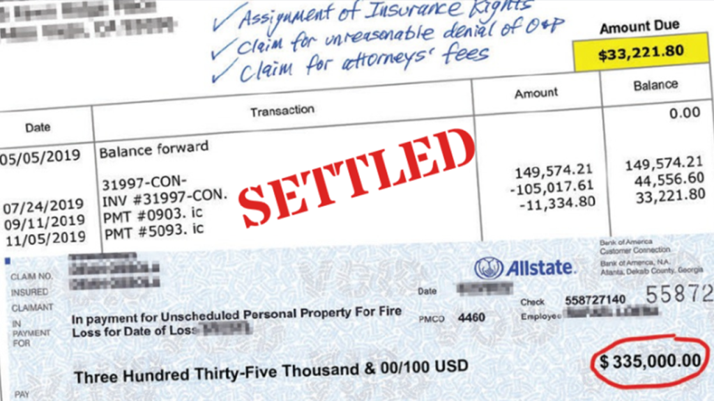 Allstate Pays Contractor $335,000 to Settle Dispute Over $33,000 ...